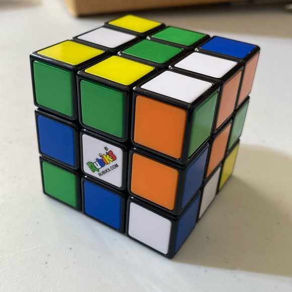 Toys | Rubiks Cube Original 3x3 Cube 3d Puzzle Fidget Toy | Poshmark